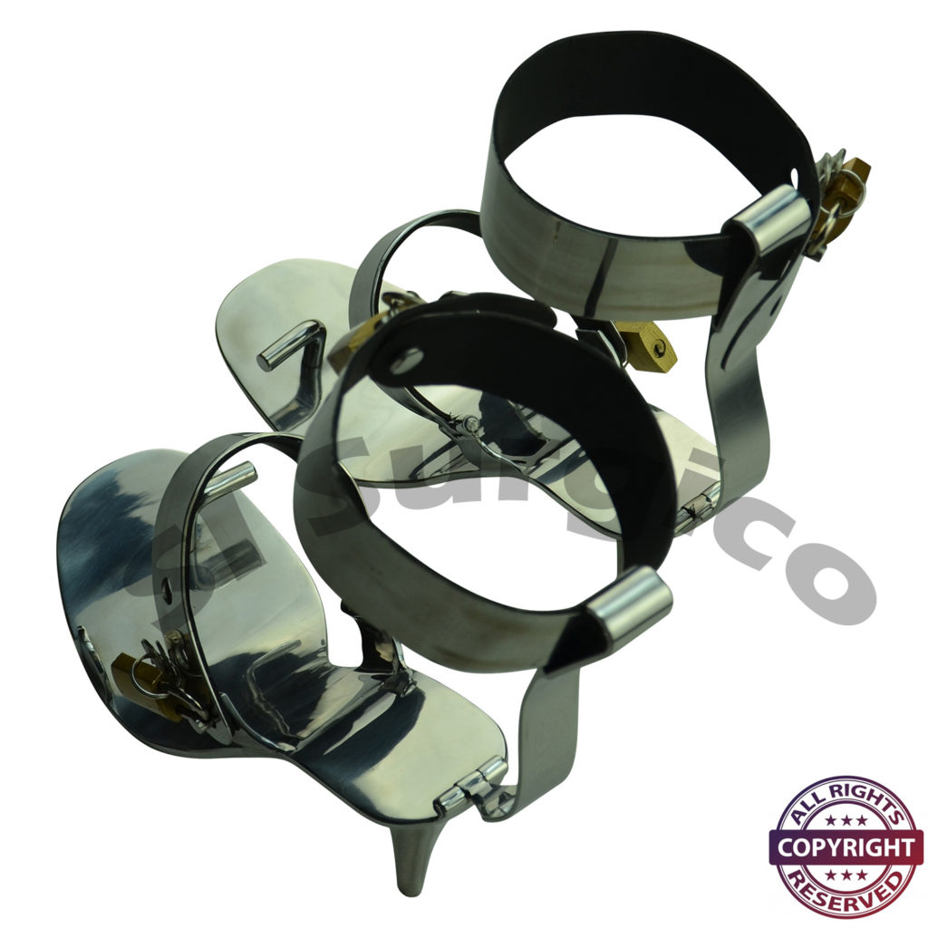 High Heel -Stainless Steel Fetish High Heel- Locking Shoes with ...